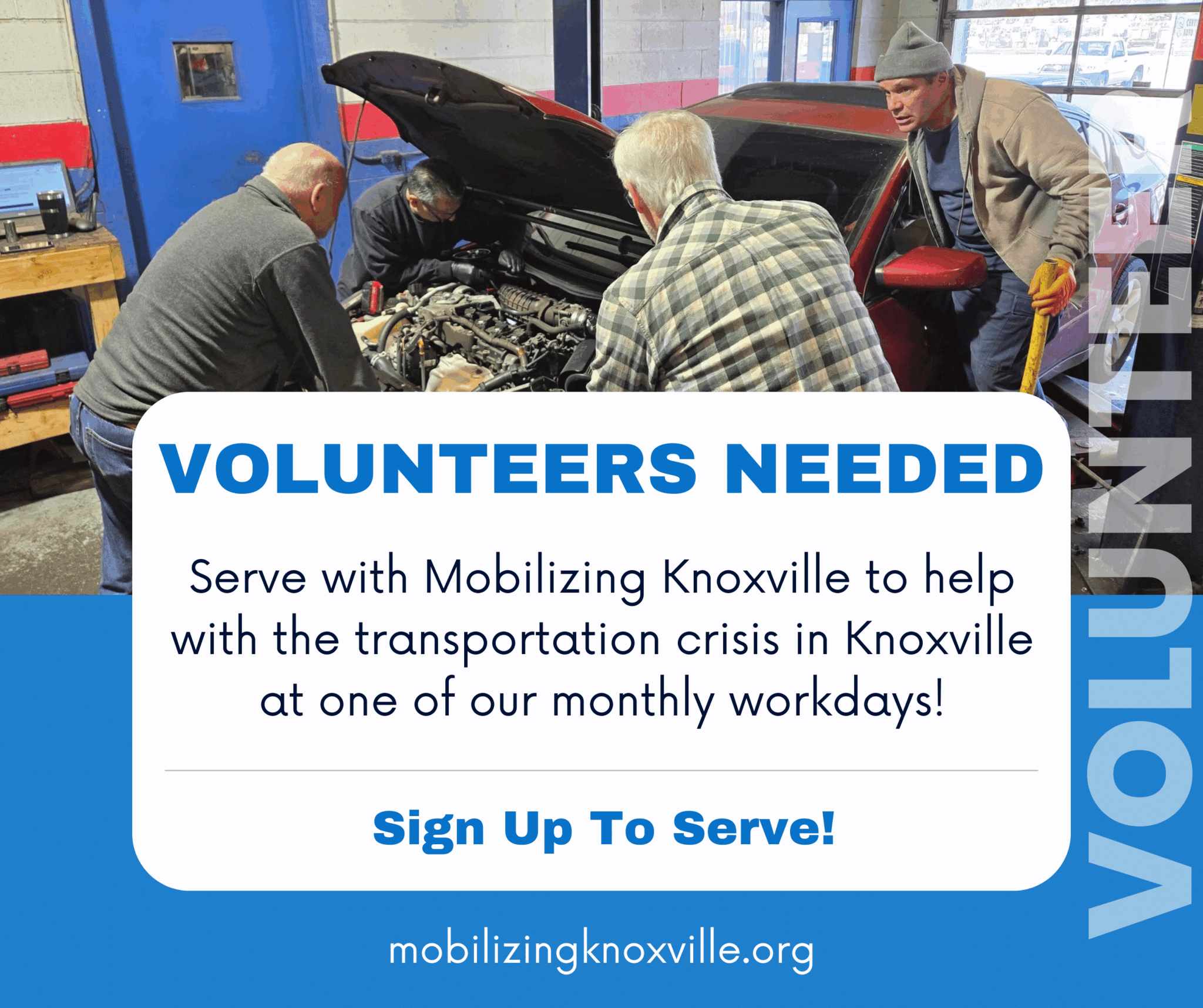 Mobilizing Knoxville Volunteer | Operation Inasmuch